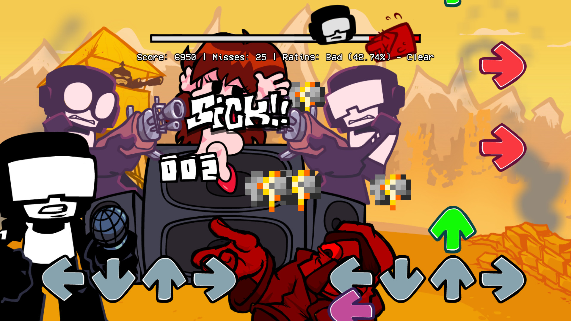 Minecraft villager skin Mod for Friday Night Funkin' | FNF Mods