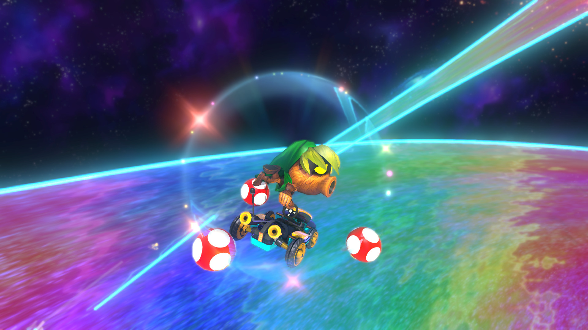 Deku Link From Majora's Mask 3D Mod for Mario Kart 8 Deluxe | MK8D Mods