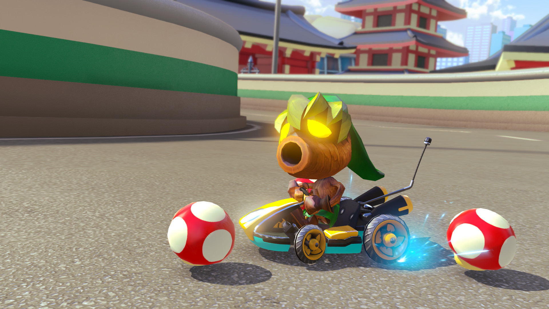 Deku Link From Majora's Mask 3D Mod for Mario Kart 8 Deluxe | MK8D Mods