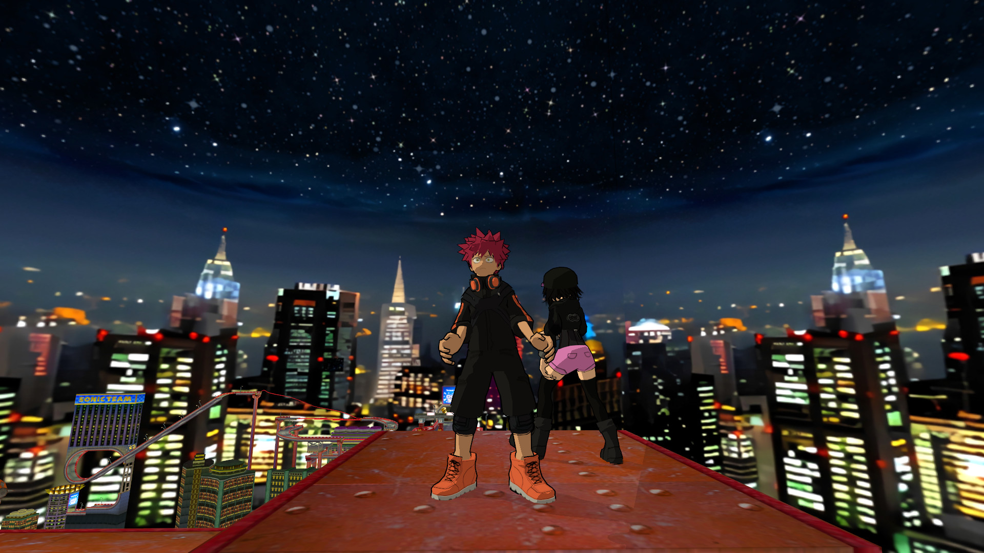 Riku (OC) Mod for Bomb Rush Cyberfunk | BRC Mods