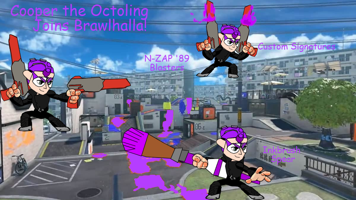 Cooper the Octoling joins Brawlhalla Mod for Brawlhalla | BHalla Mods