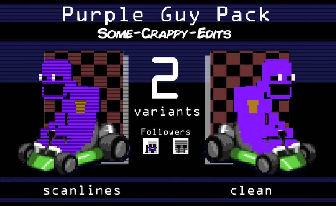 Purple Guy FNAF 2 [+ "Buddies"] Mod for Dr. Robotnik's Ring Racers ...