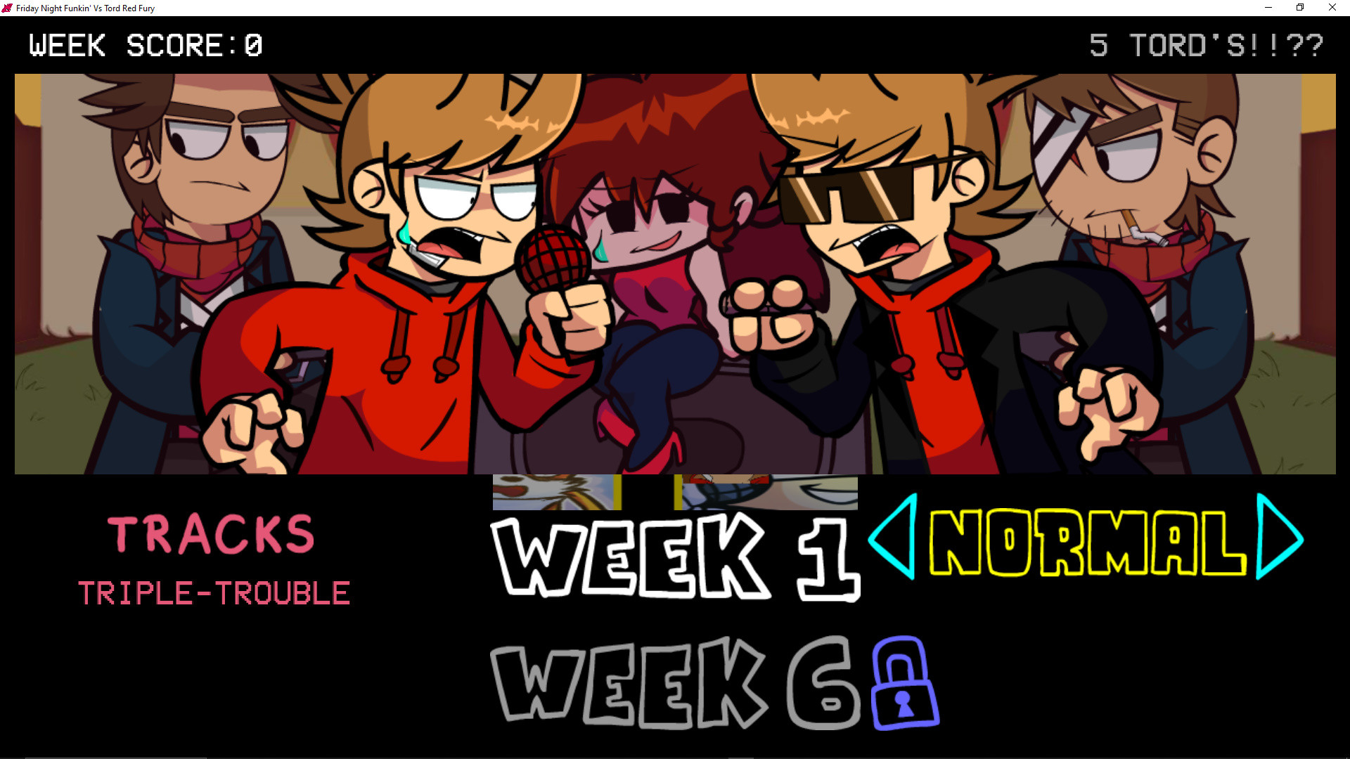 Tord Red Master v2 Mod for Friday Night Funkin' | FNF Mods