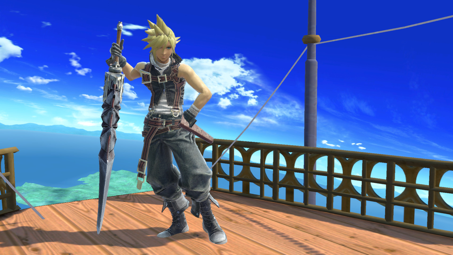 Cloud Zidane's Outfit Mod for Super Smash Bros. Ultimate | SSBU Mods