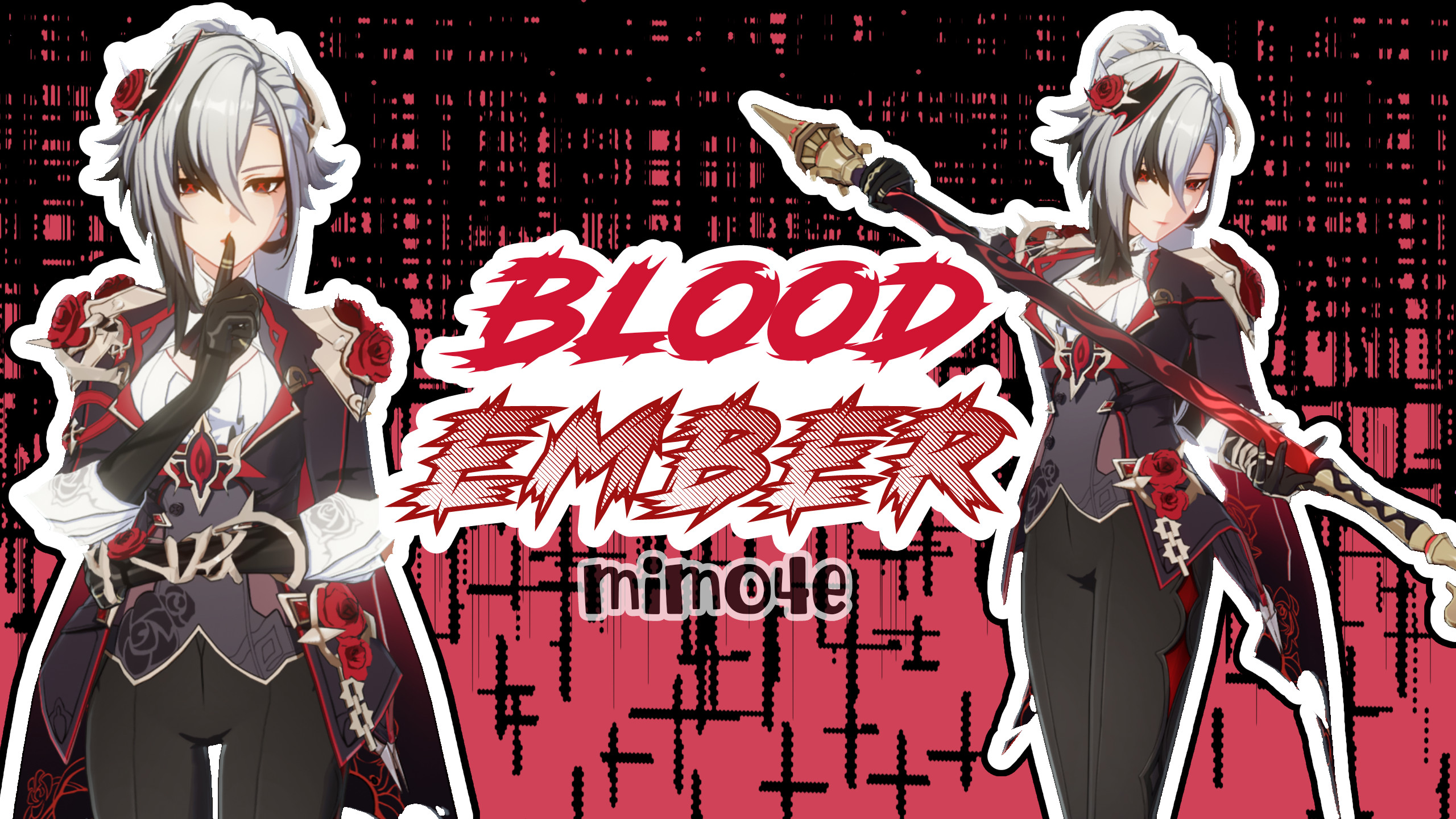Blood Ember Arlecchino Mod for Genshin Impact | GI Mods