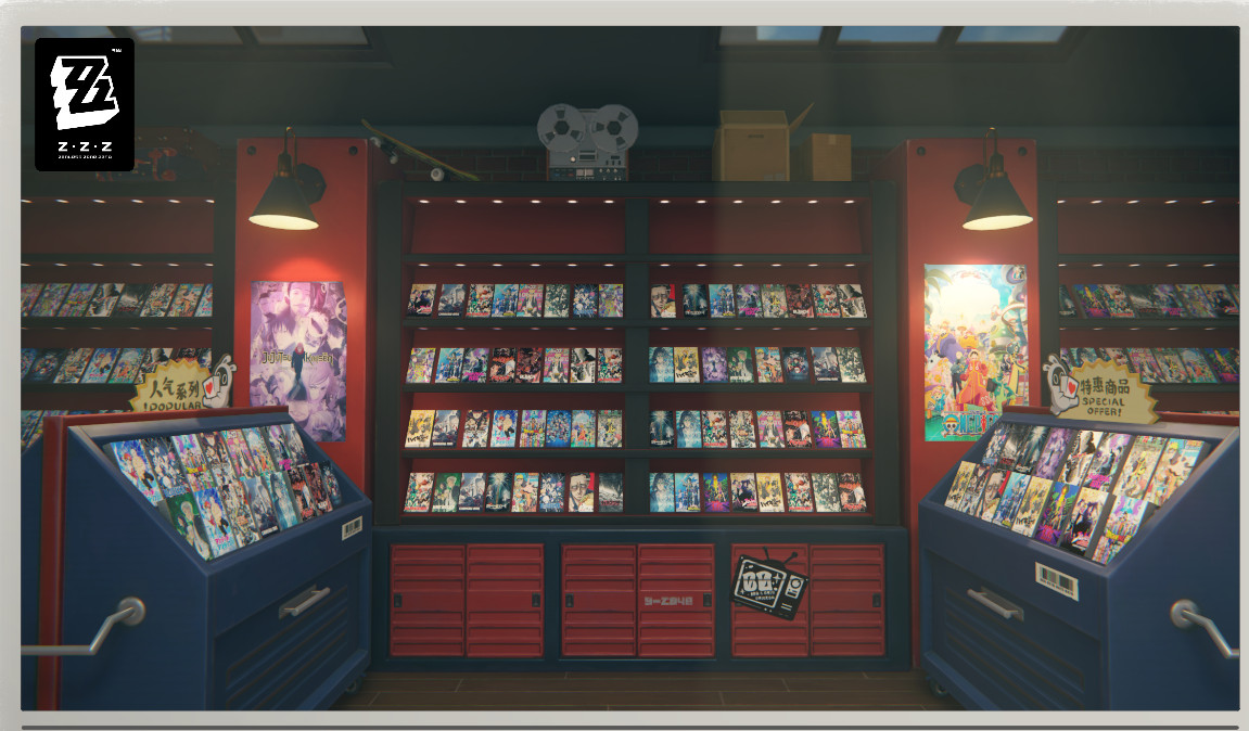 Anime Video Store Mod for Zenless Zone Zero | ZZZ Mods