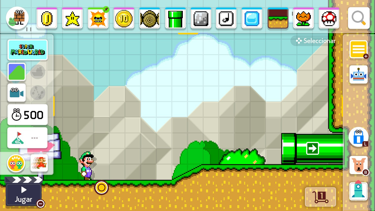 Better SMW Luigi Mod for Super Mario Maker 2 | SMM2 Mods