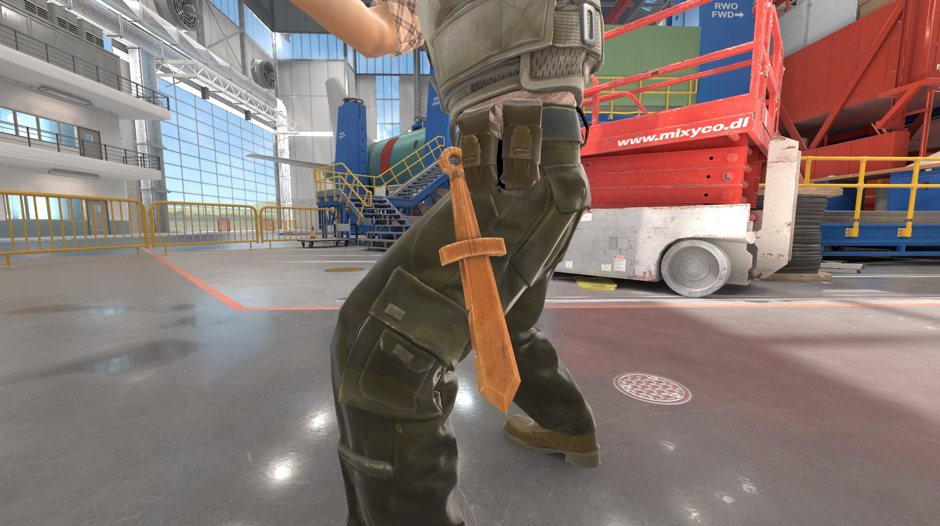 Wooden Sword Mod for Counter-Strike 2 | CS2 Mods