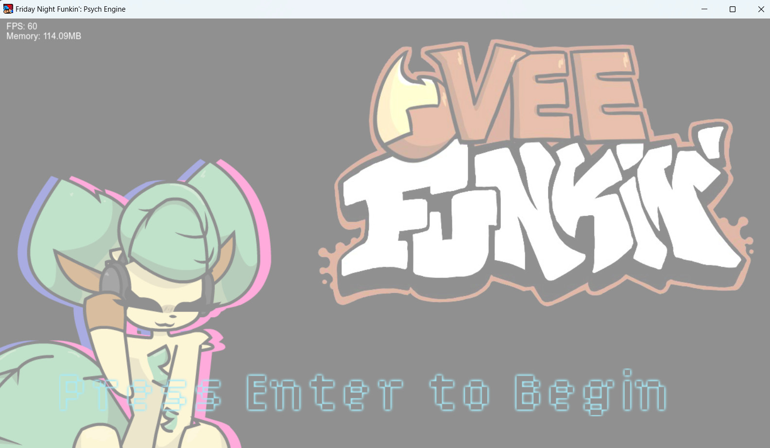 vee funkin' PsychEngine 0.7.3 port Mod for Friday Night Funkin' | FNF Mods