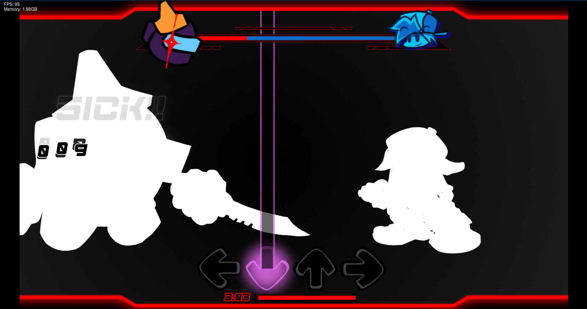 Defeat JustJub Remix CHARTED Mod for Friday Night Funkin' | FNF Mods