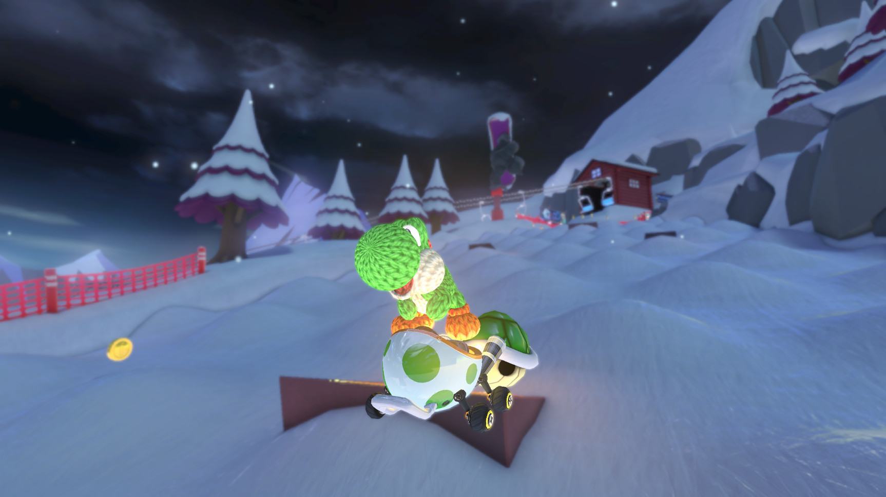 Wolly yoshi for Mario Kart 8 Deluxe Mod for Mario Kart 8 Deluxe | MK8D Mods