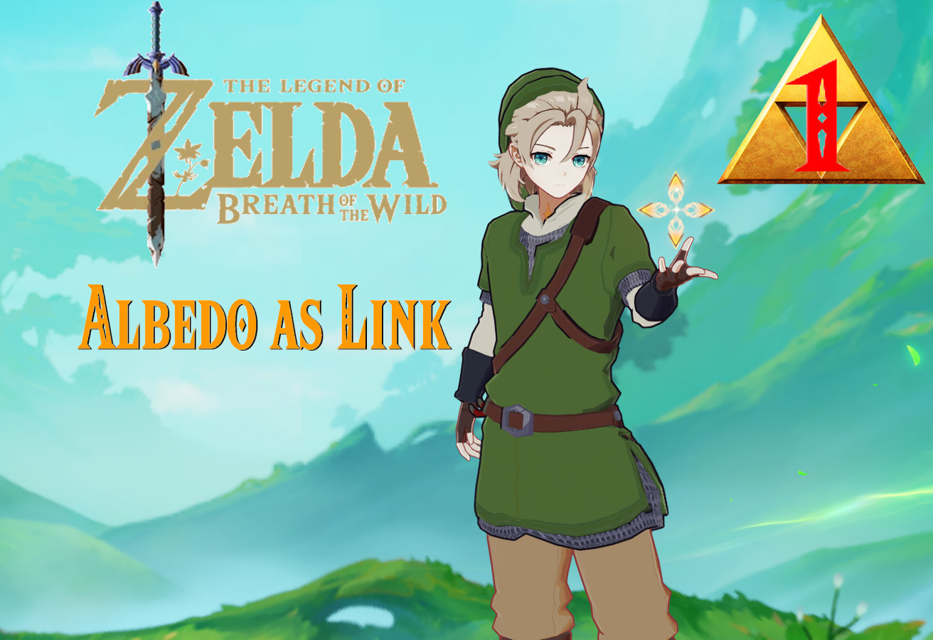Zelda series: Albedo Link Mod for Genshin Impact | GI Mods