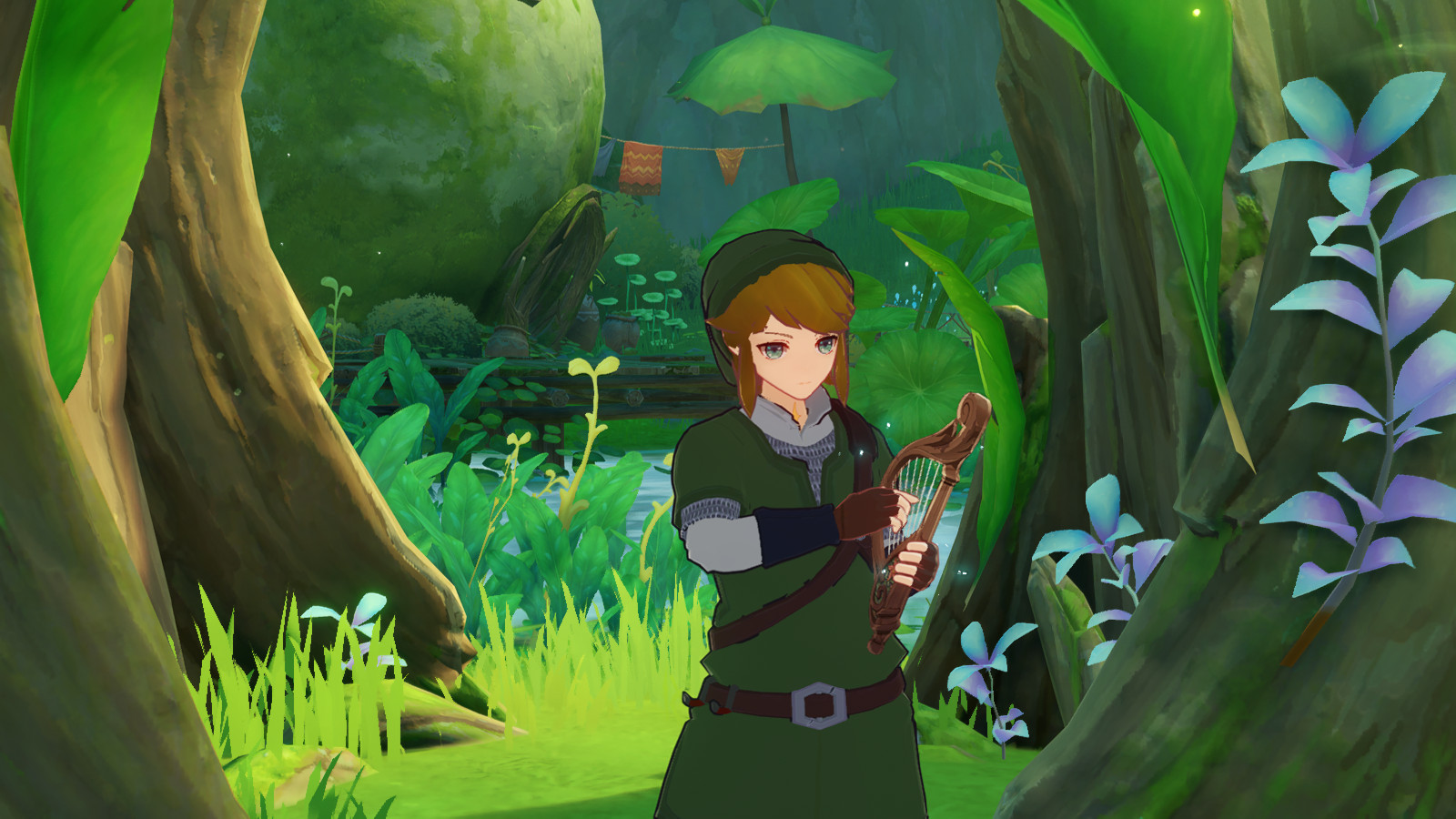 Zelda series: Albedo Link Mod for Genshin Impact | GI Mods
