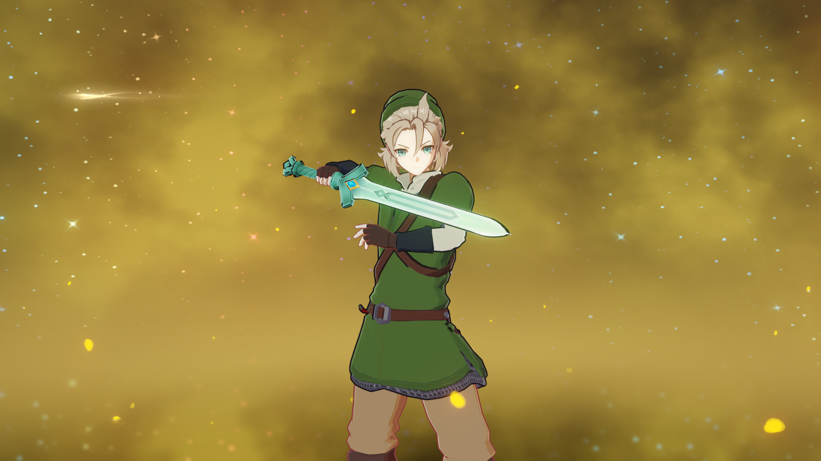 Zelda series: Albedo Link Mod for Genshin Impact | GI Mods