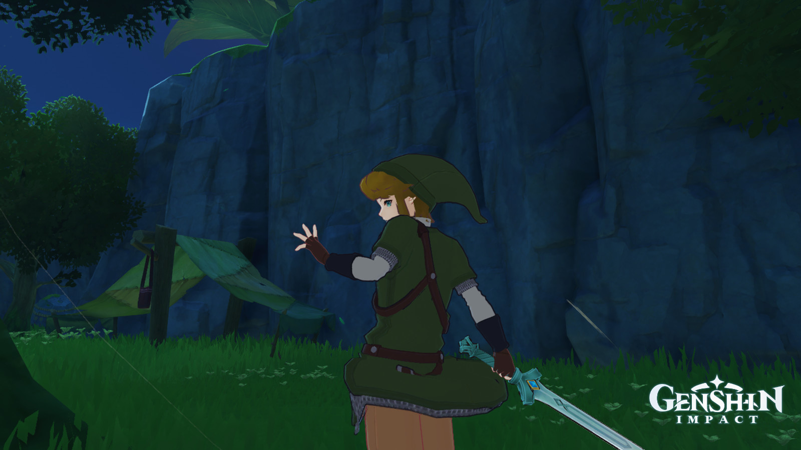 Zelda series: Albedo Link Mod for Genshin Impact | GI Mods