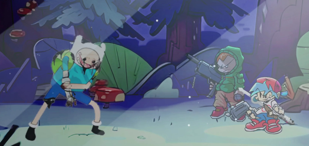 PA Mindless (OLD) Finn Low Effort Sprites Mod for Friday Night Funkin ...