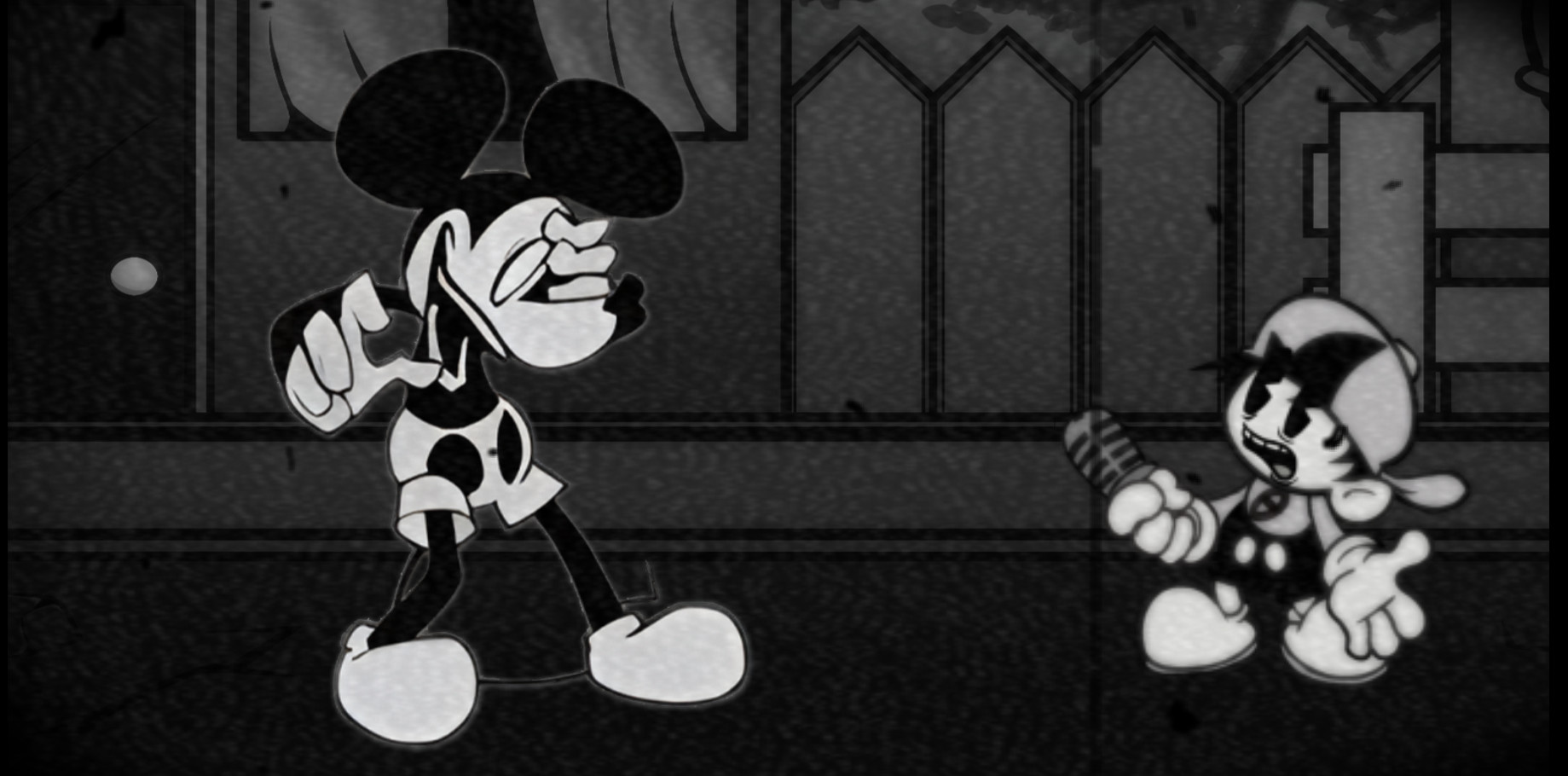 WI Mickey High Effort Sprites Mod for Friday Night Funkin' | FNF Mods