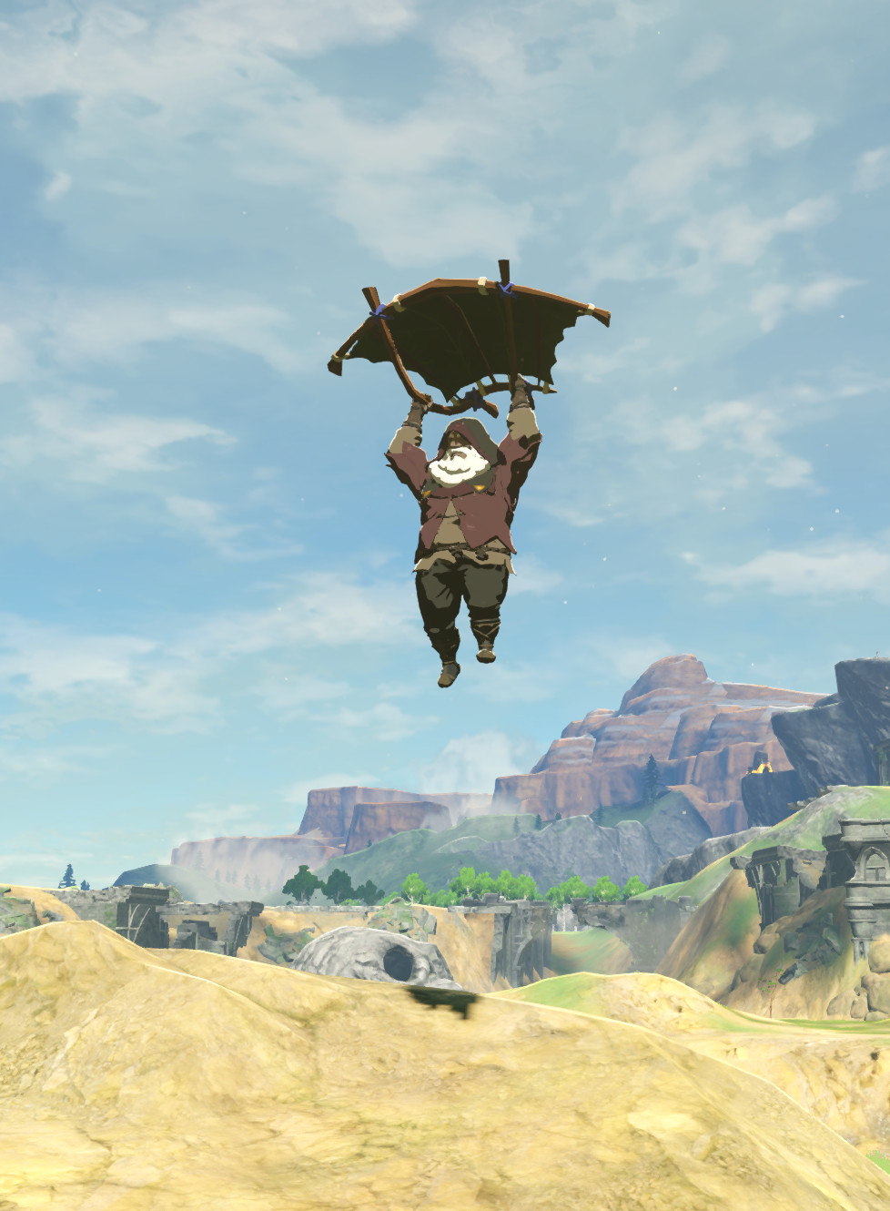 Korok Paraglider Mod for The Legend of Zelda: Breath of the Wild (WiiU ...
