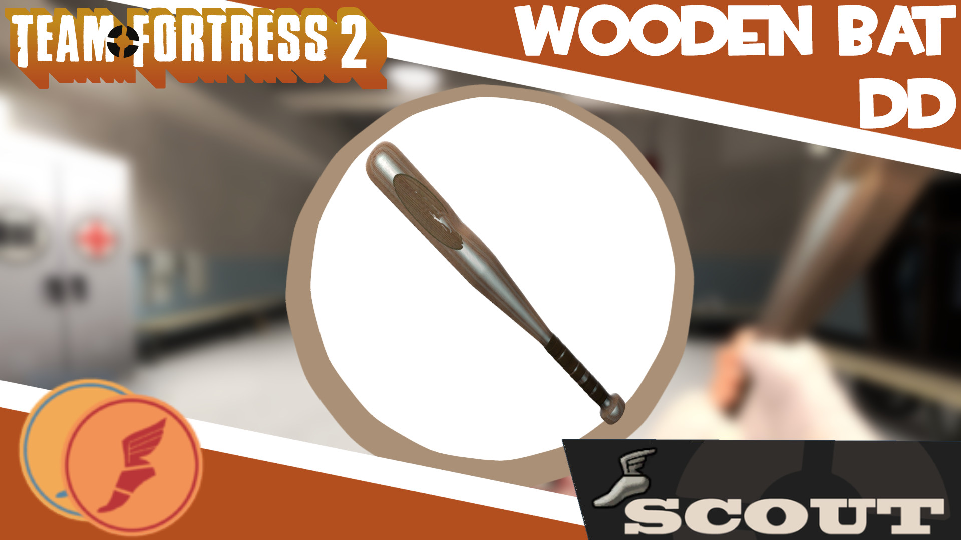 Realistic Wooden Bat (Casual) Mod for Team Fortress 2 | TF2 Mods