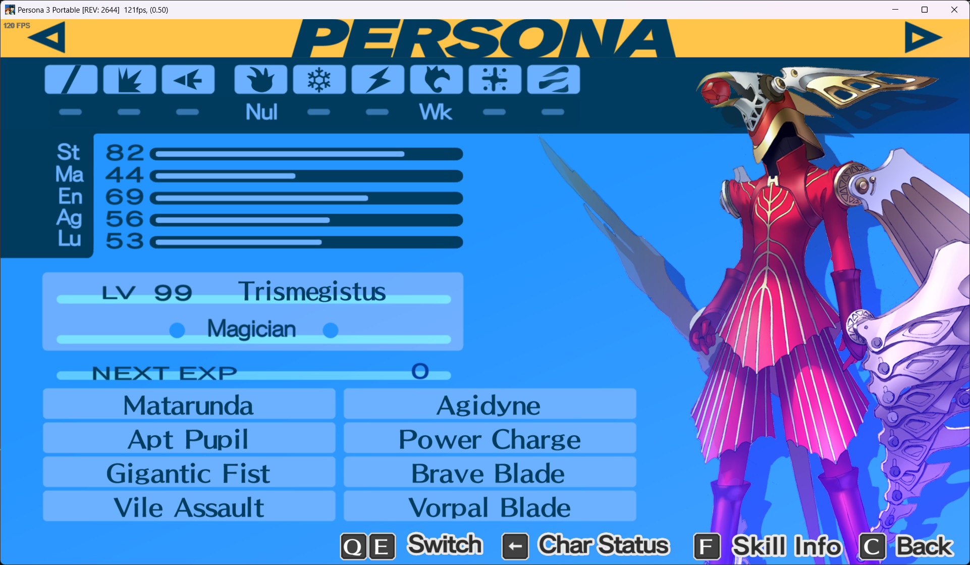 Reload Inspired Skillsets Mod for Persona 3 Portable (PC) | P3P PC Mods
