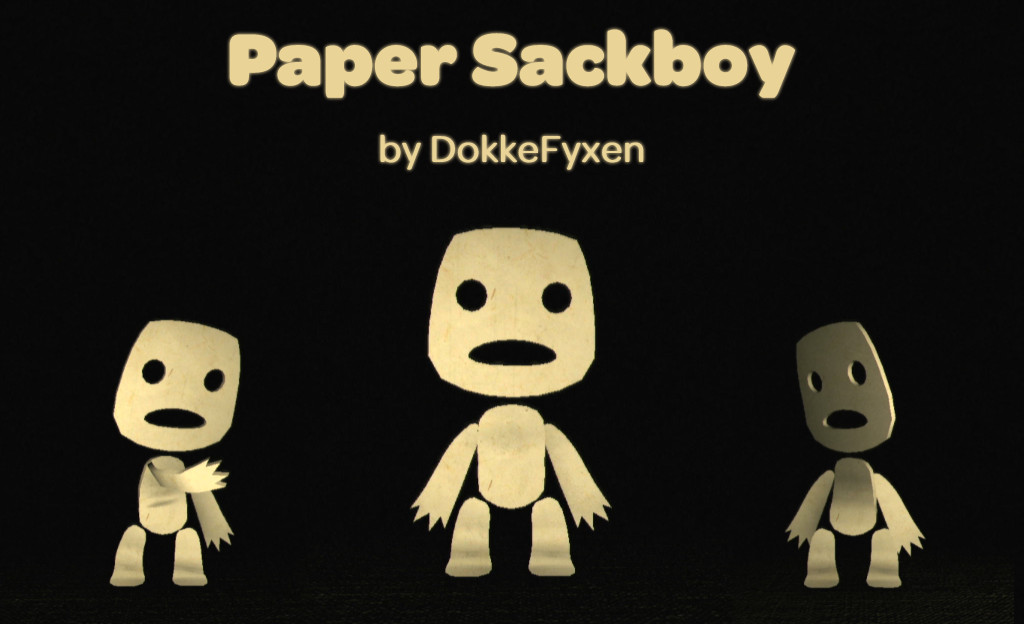Paper Sackboy Mod for LittleBigPlanet | LBP Mods