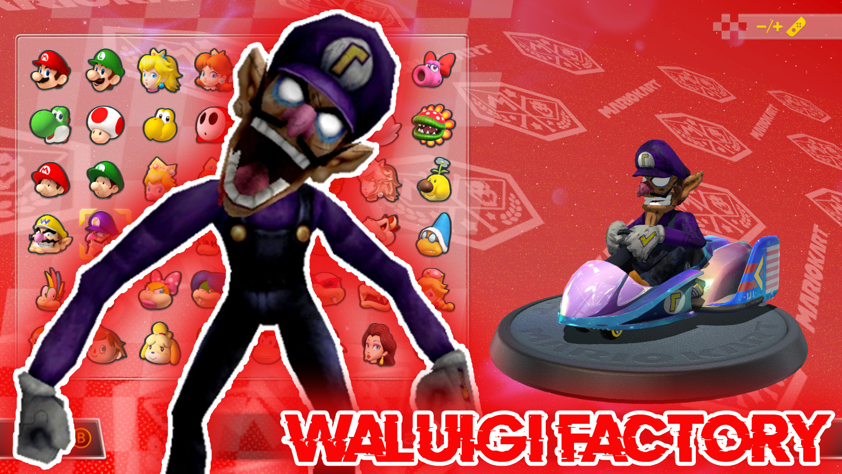 Waluigi Factory For Mario Kart 8 Deluxe Mod for Mario Kart 8 Deluxe ...