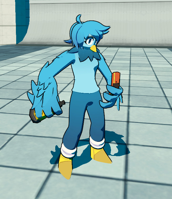 Martlet (Undertale Yellow) Mod for Bomb Rush Cyberfunk | BRC Mods