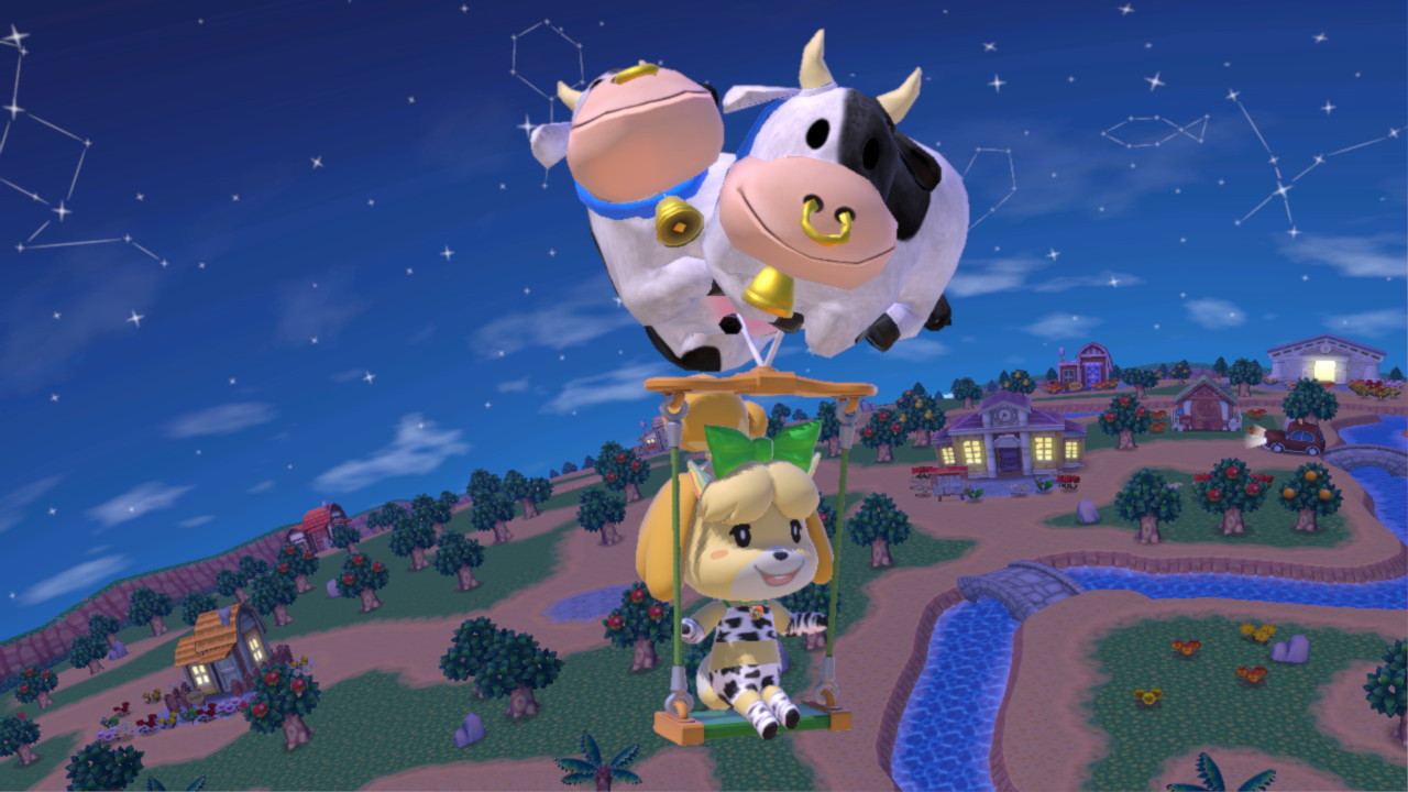 Isabelle (Moo Moo Farm) Mod for Super Smash Bros. Ultimate | SSBU Mods