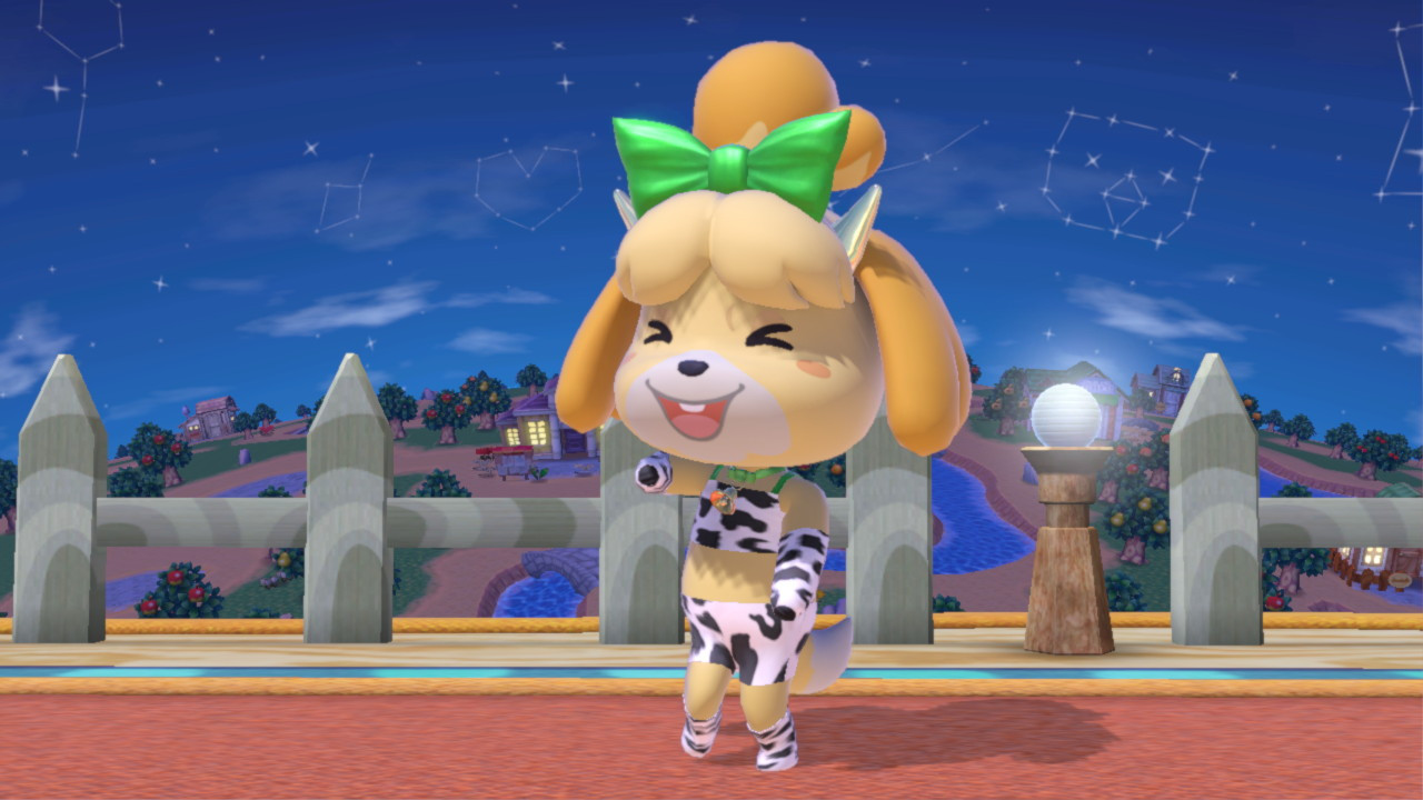 Isabelle (Moo Moo Farm) Mod for Super Smash Bros. Ultimate | SSBU Mods
