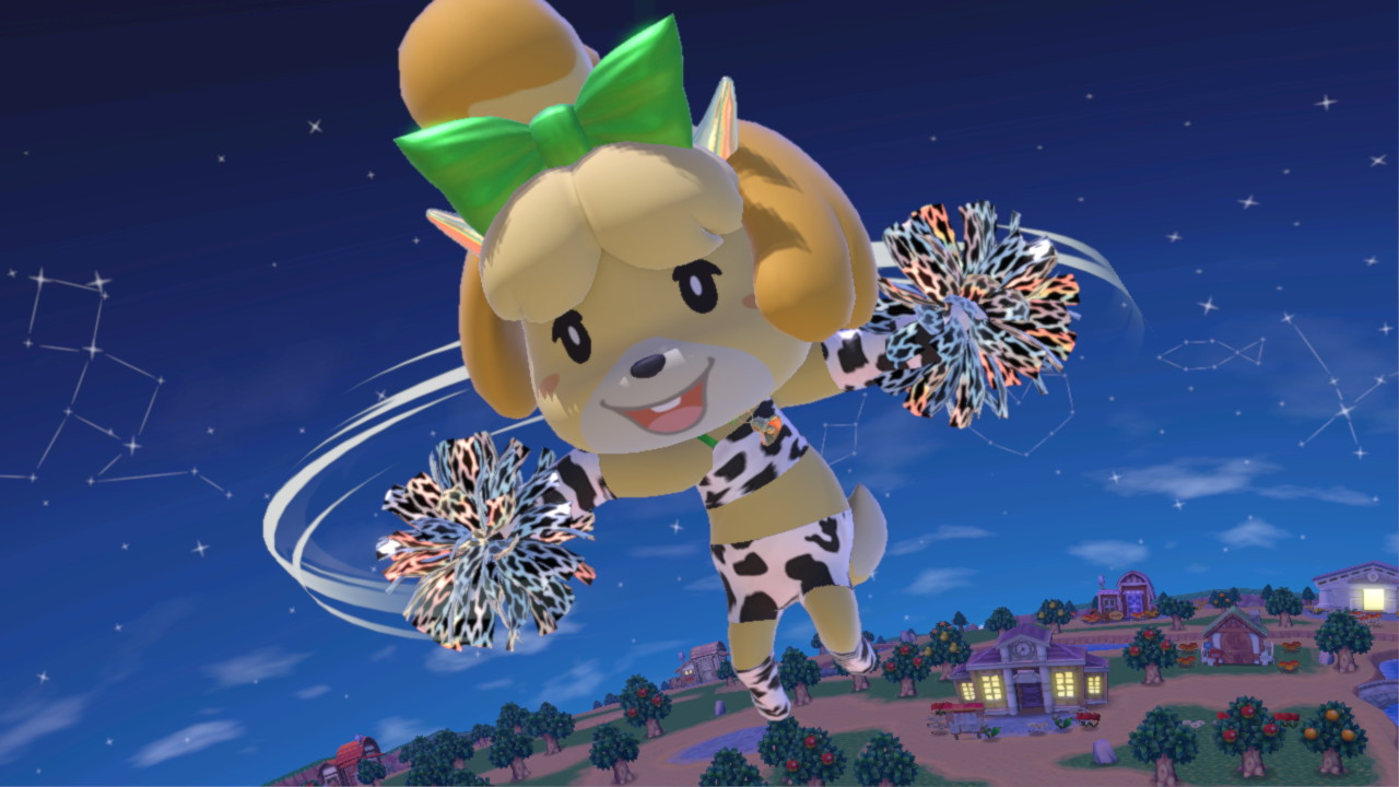 Isabelle (Moo Moo Farm) Mod for Super Smash Bros. Ultimate | SSBU Mods