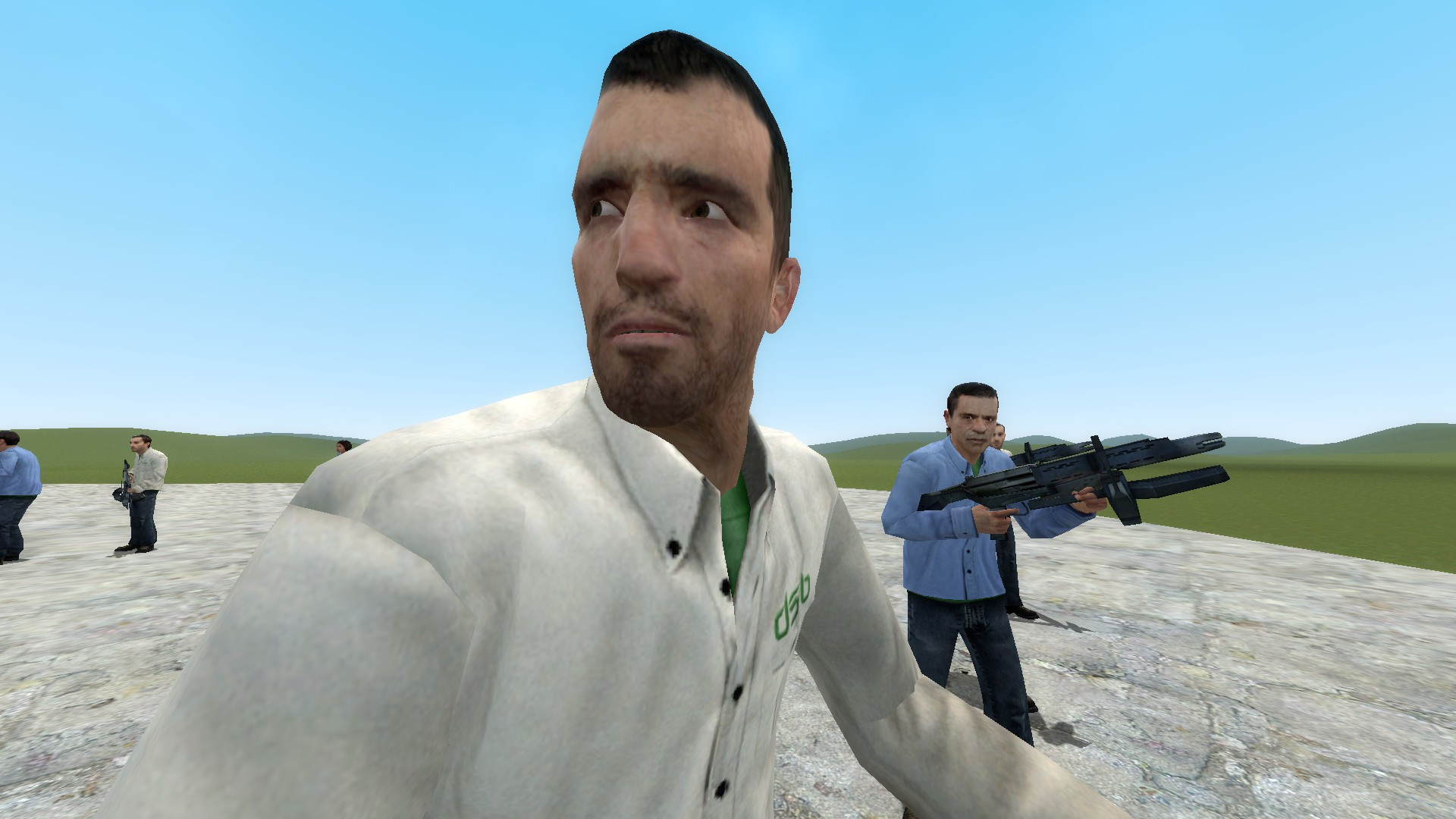 Office worker citizens Mod for Half-Life 2 | HL2 Mods