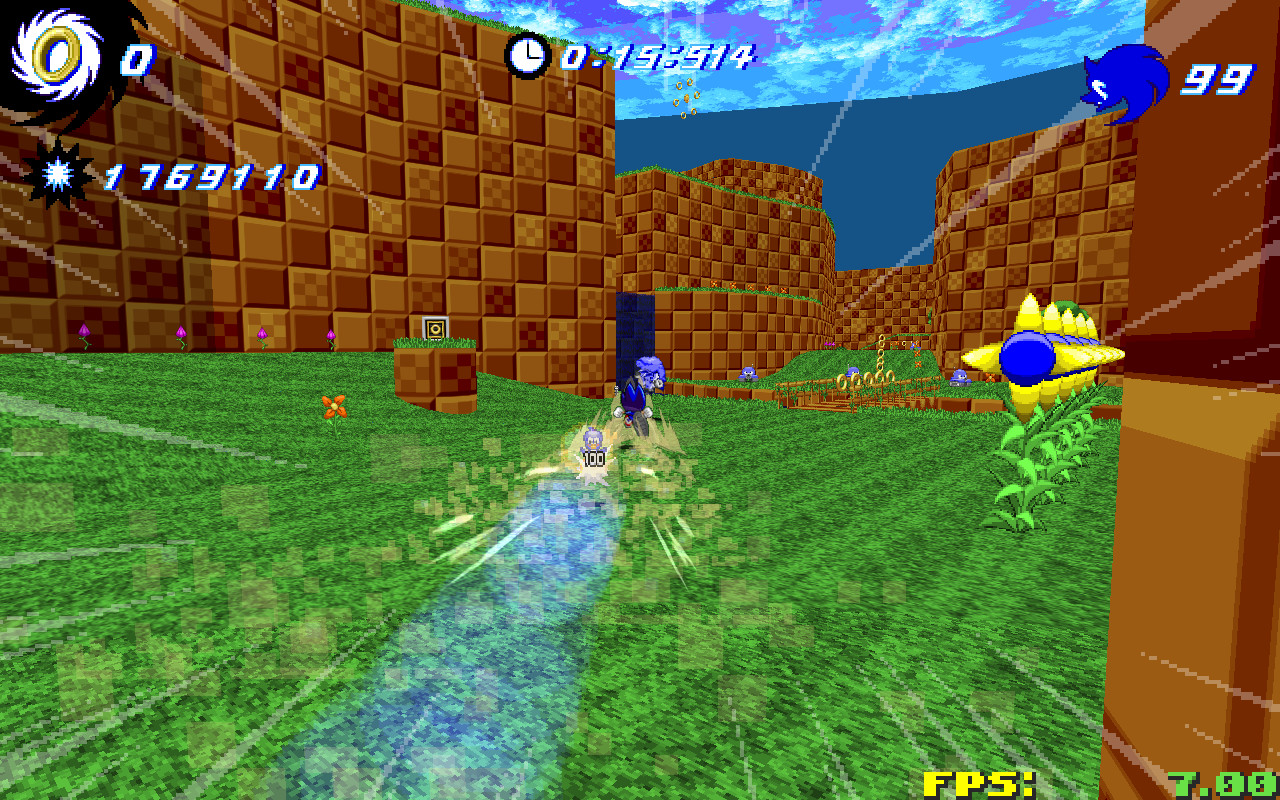 X sonic 100% completed Mod for Sonic Robo Blast 2 | SRB2 Mods