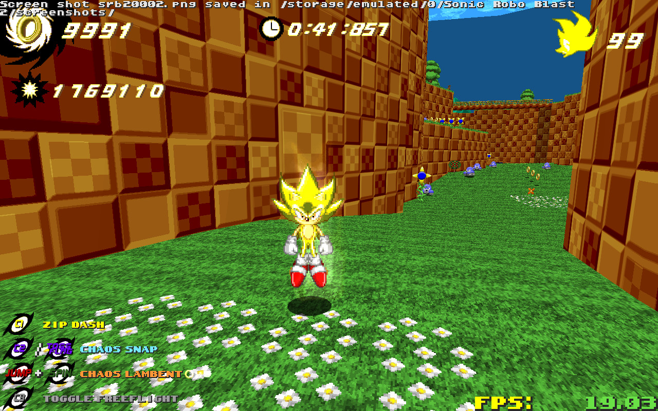 X sonic 100% completed Mod for Sonic Robo Blast 2 | SRB2 Mods