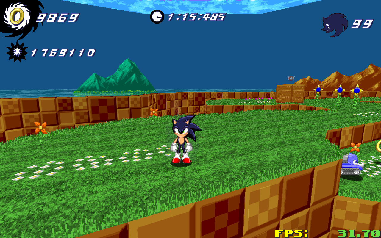 X sonic 100% completed Mod for Sonic Robo Blast 2 | SRB2 Mods