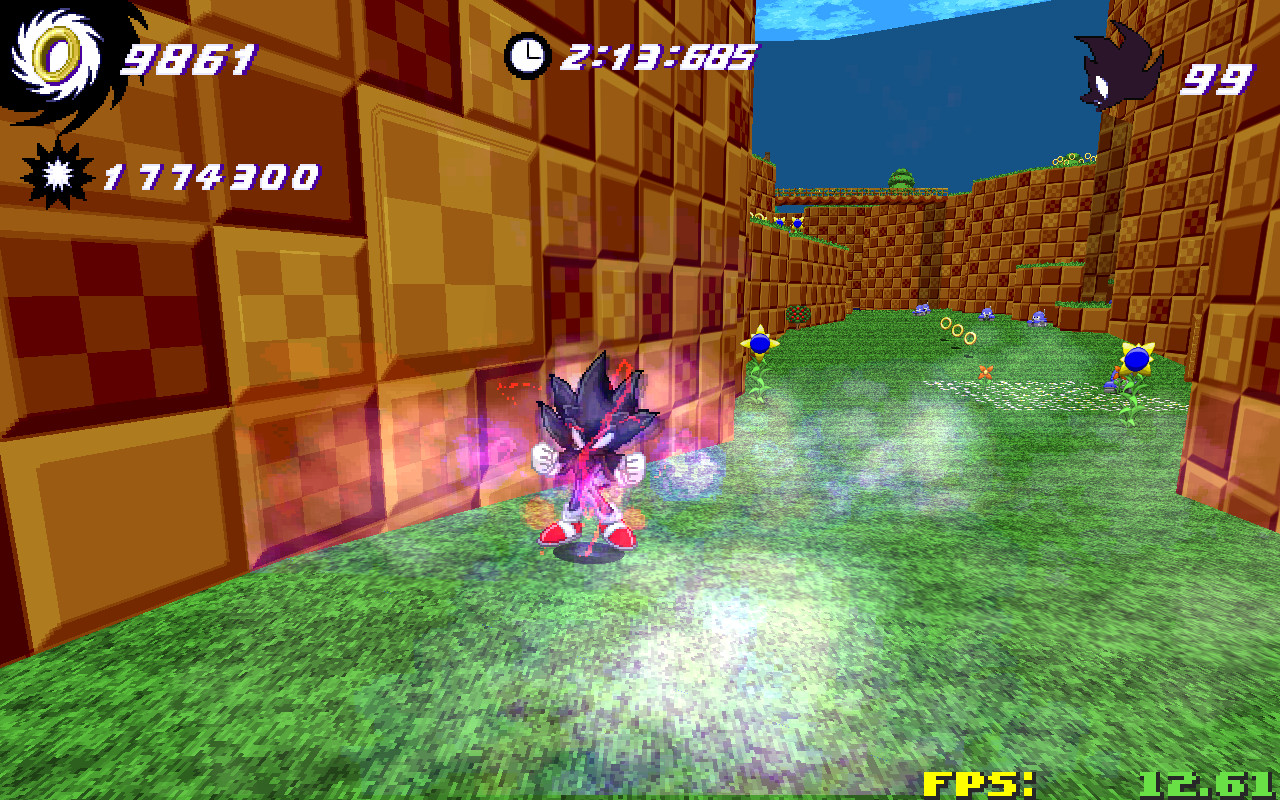 X sonic 100% completed Mod for Sonic Robo Blast 2 | SRB2 Mods