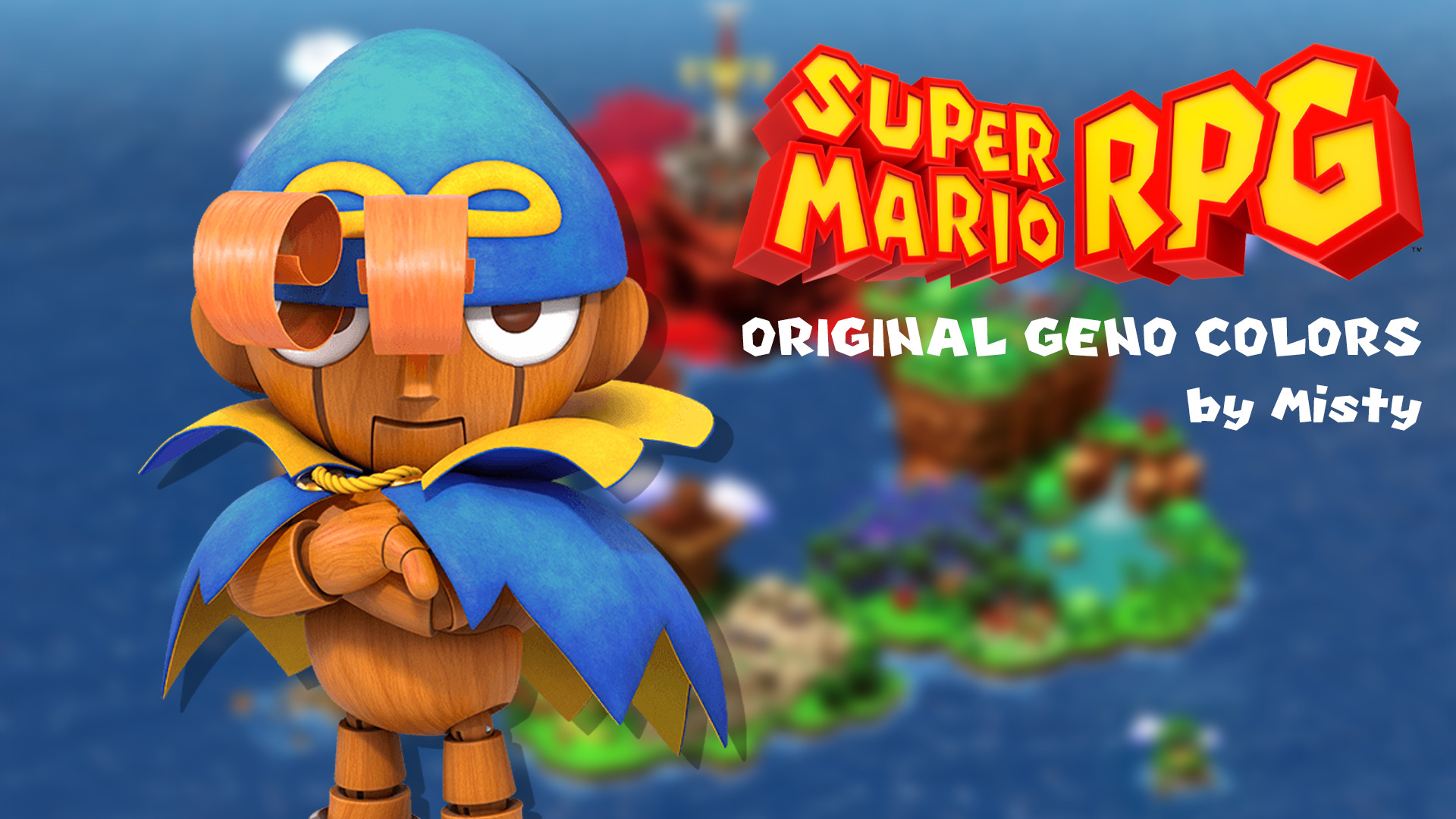 Original Geno Colors Mod for Super Mario RPG (2023) | SMRPG Mods
