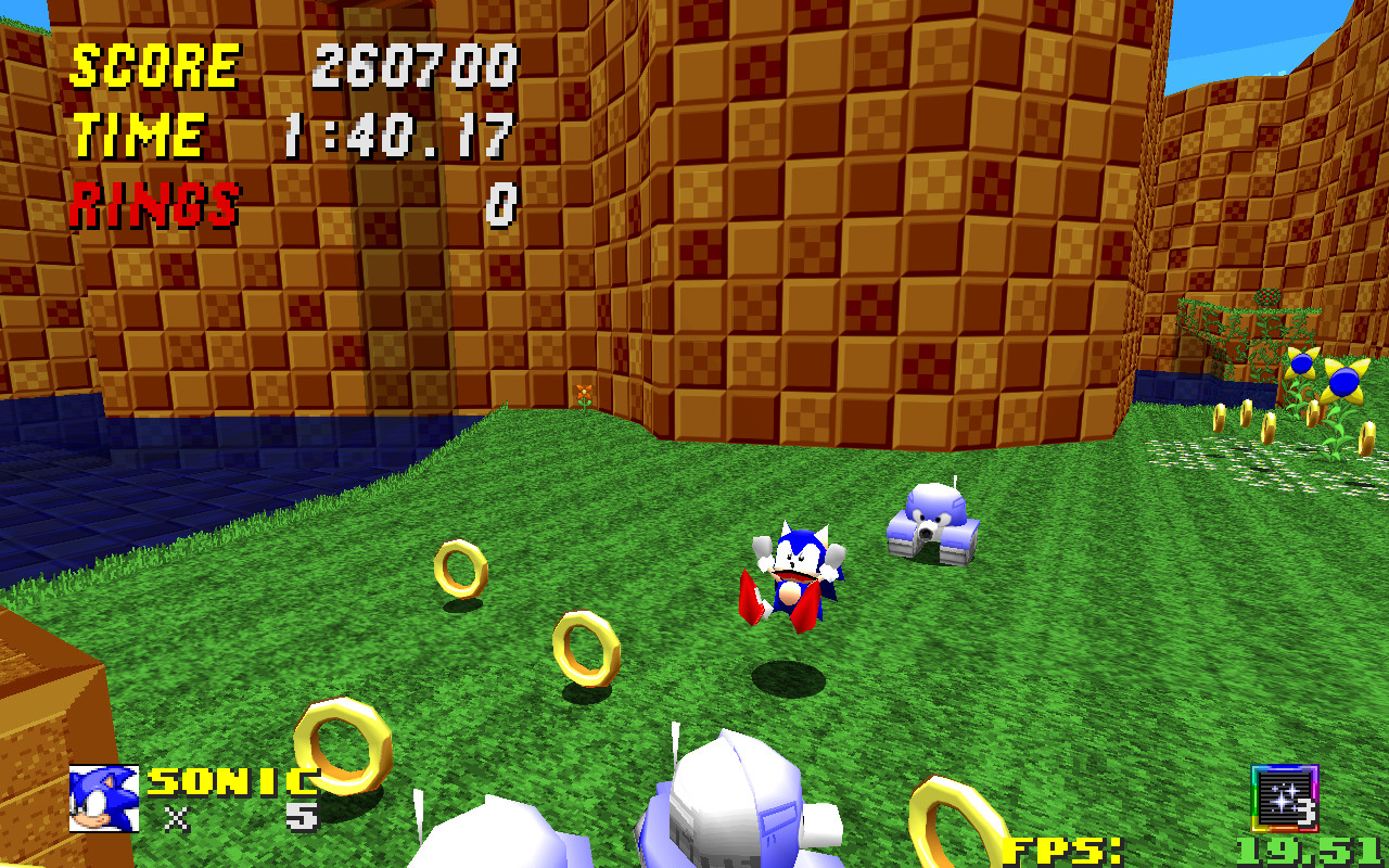 Drrr style sonic reskin model Mod for Sonic Robo Blast 2 | SRB2 Mods