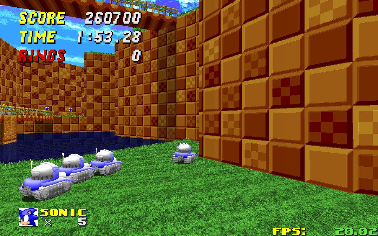 Drrr style sonic reskin model Mod for Sonic Robo Blast 2 | SRB2 Mods