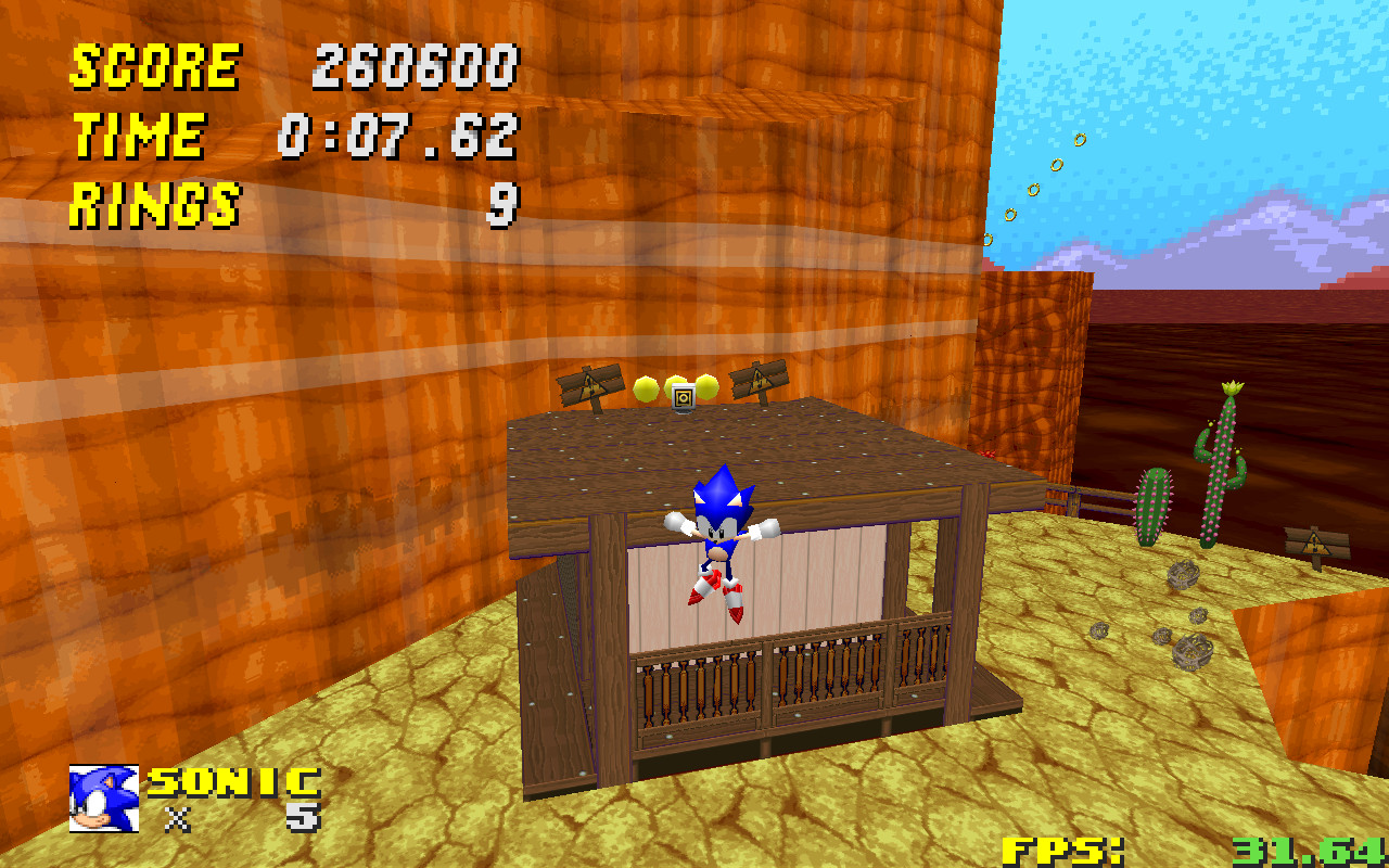 Drrr style sonic reskin model Mod for Sonic Robo Blast 2 | SRB2 Mods