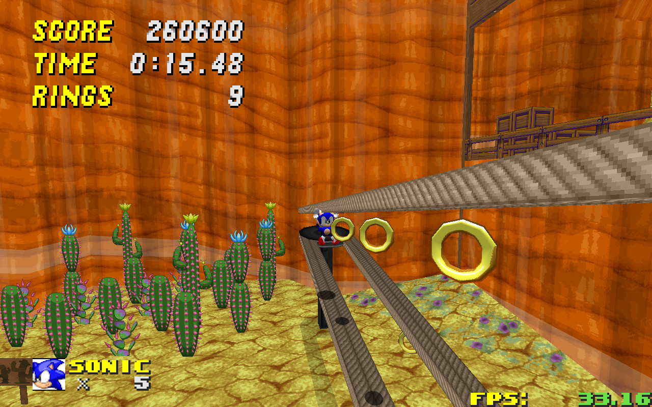 Drrr style sonic reskin model Mod for Sonic Robo Blast 2 | SRB2 Mods