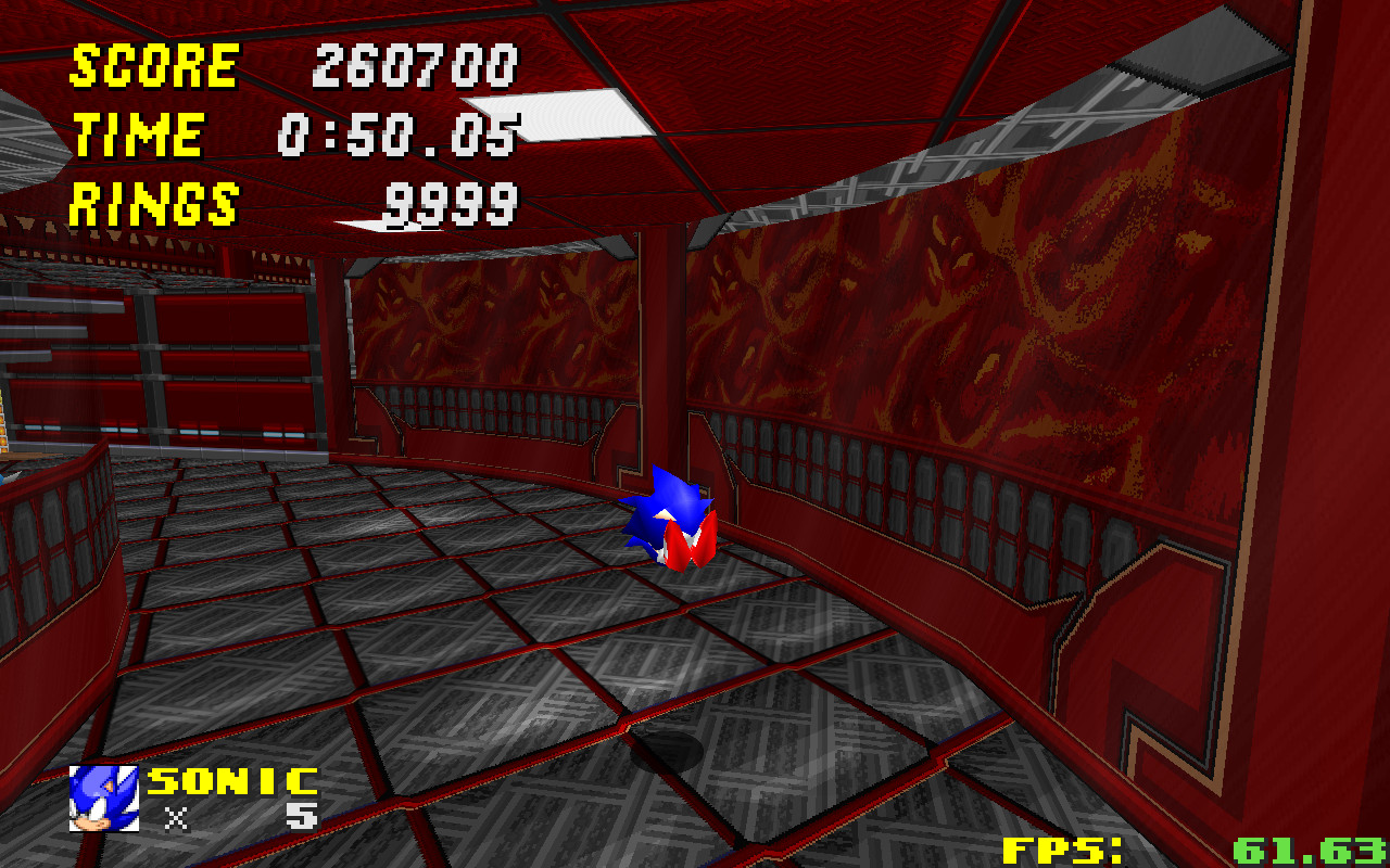 Drrr style sonic reskin model Mod for Sonic Robo Blast 2 | SRB2 Mods