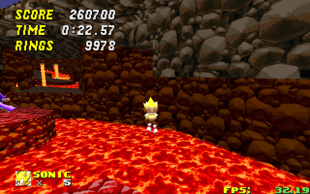 Drrr style sonic reskin model Mod for Sonic Robo Blast 2 | SRB2 Mods