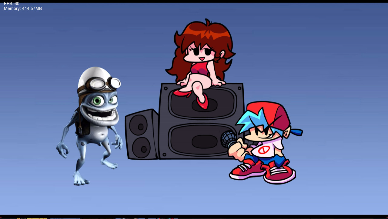 FNF: Vs Crazy Frog (UPDATE 2) Mod for Friday Night Funkin' | FNF Mods