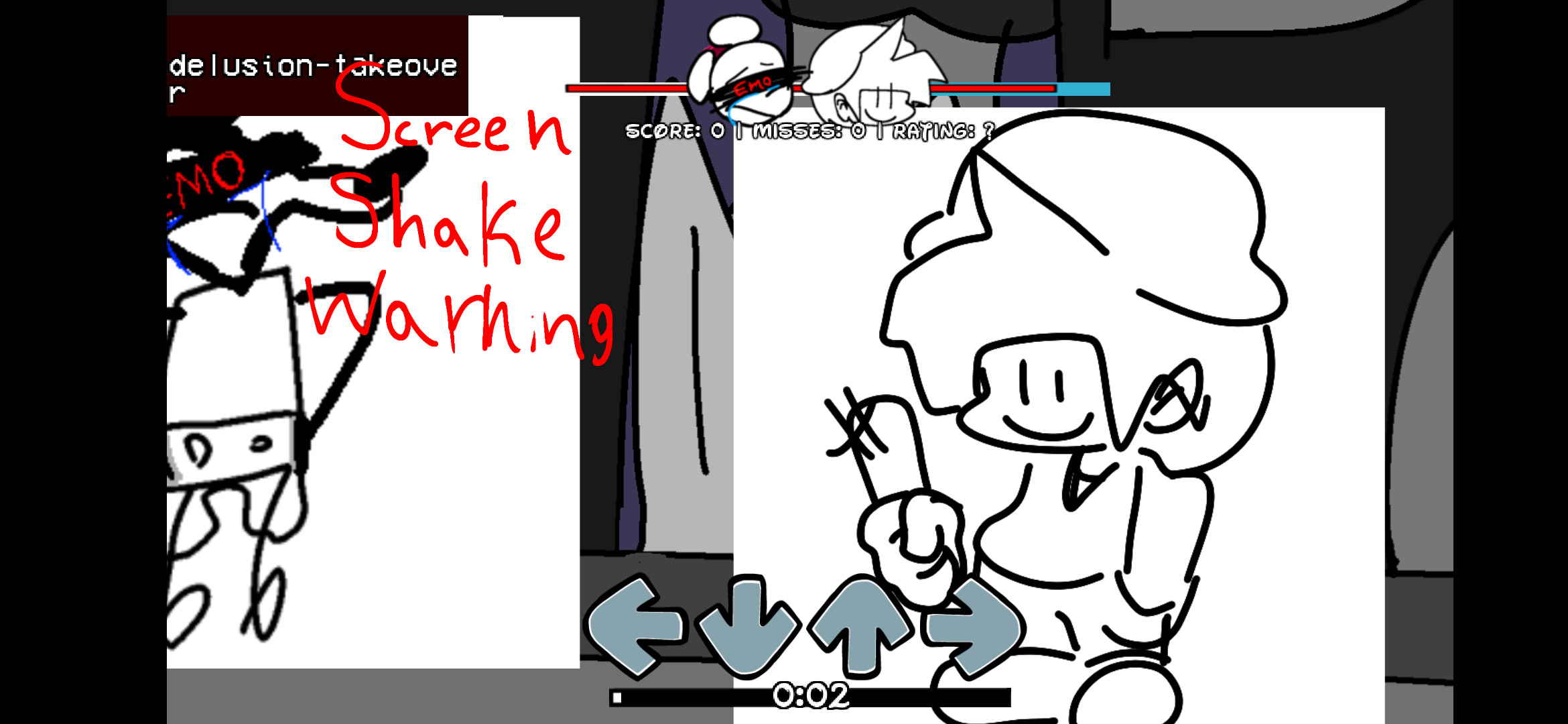 FNF Saturday Delusions: Dejected Toons! Mod for Friday Night Funkin ...