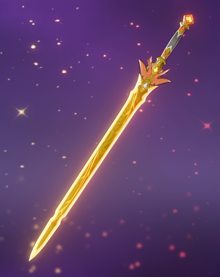 Golden Phoenix Cloth Bennett Mod for Genshin Impact | GI Mods