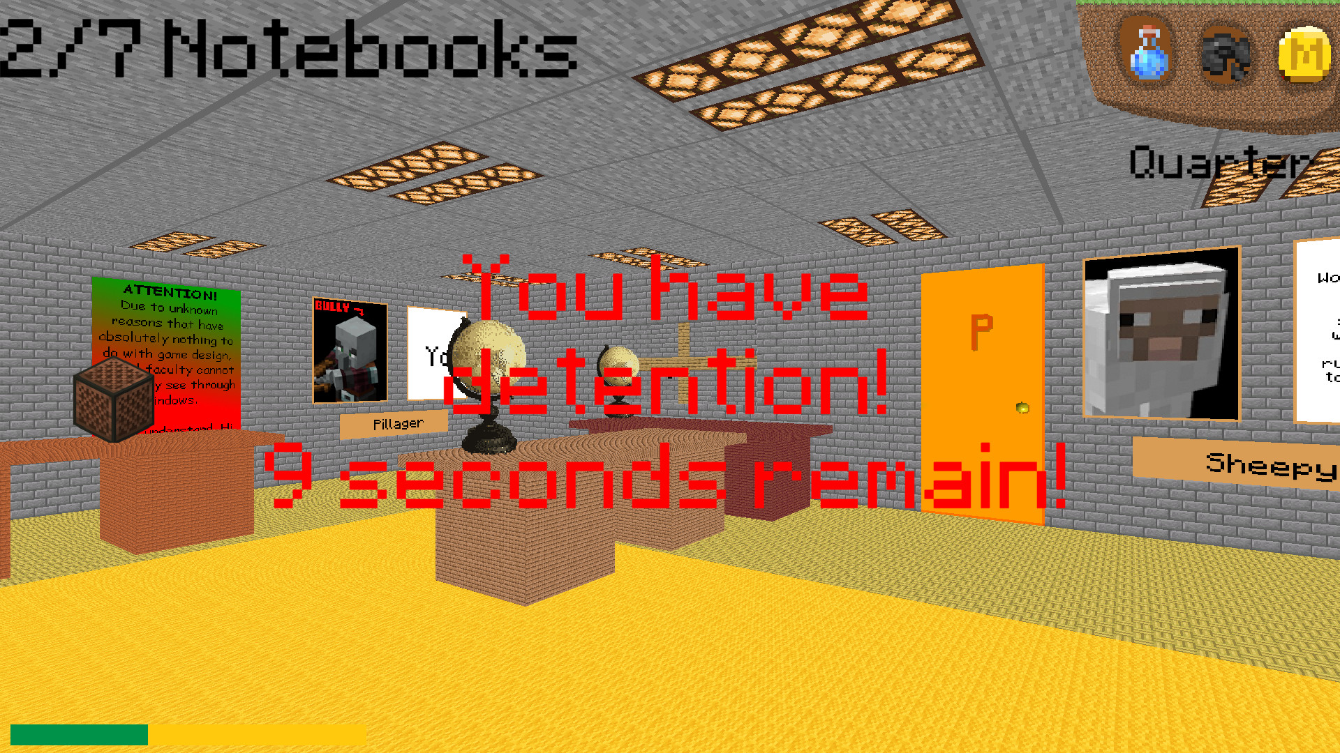 Baldi in Minecraft Mod for Baldi's Basics | Baldi Mods