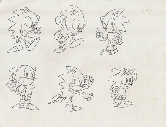 Ohshima-Like Title Screen Sprites Mod for Sonic the Hedgehog Forever ...