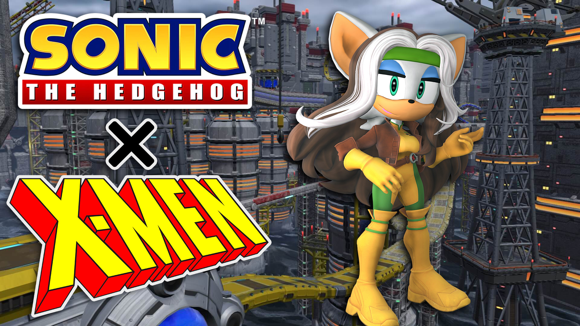 X-Men X Sonic! Rogue the Bat!(Rouge) Mod for Super Smash Bros. Ultimate ...