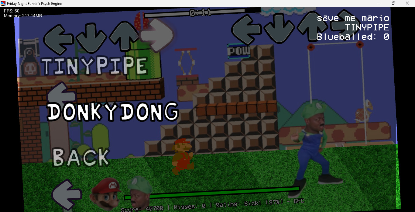 Save Me Mario: FNF Edition Mod for Friday Night Funkin' | FNF Mods