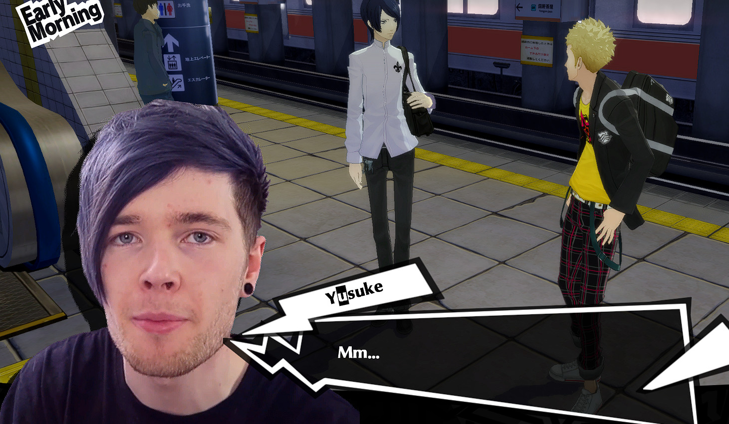 DanTDM as Yusuke Mod for Persona 5 Royal (PC) | P5R (PC) Mods